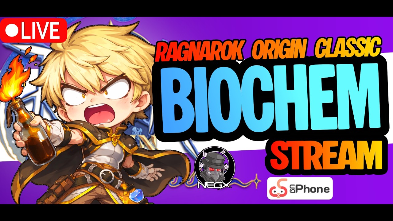 🔴 [LIVE] Raggler Event + 2X Card Drop Rate Event is Here! | Server: Prontera 05 | Biochemist POV