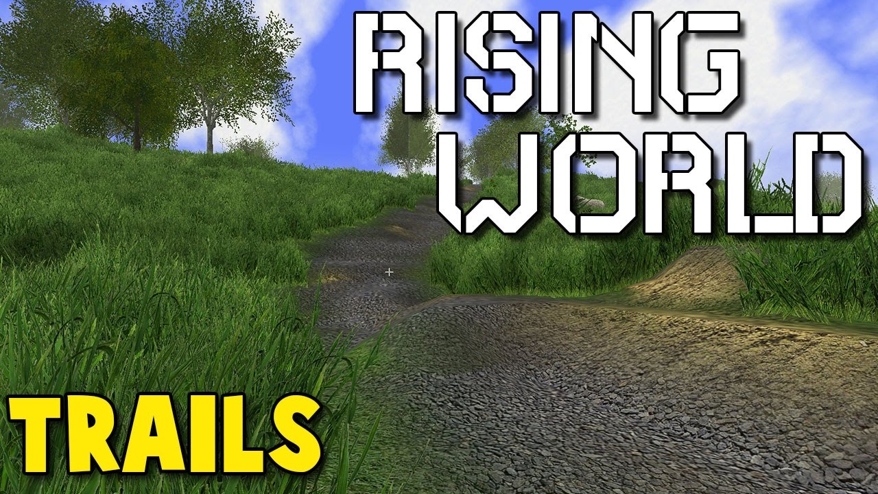 Rising World Gameplay - Trails Plugin - MOD REVIEW