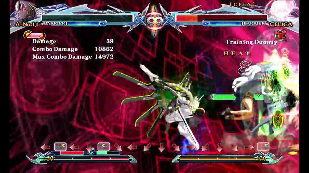 BBCPEX - Unlimited Lambda-11 15k damage combo