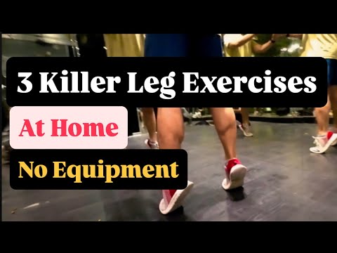 Leg workout at home | Best leg exercises at home | Leg home workout | Build legs at home