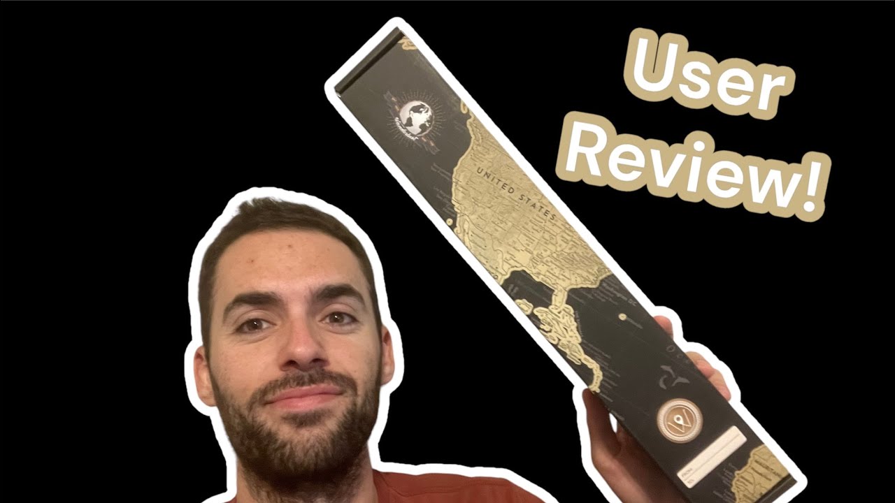 Awesome Scratch Map Set Review!