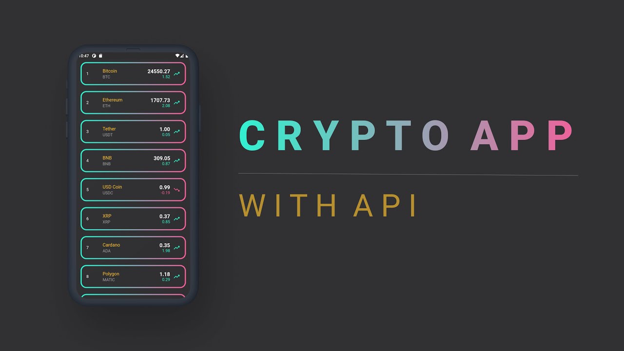 ASMR Programming - Crypto App With API - No Talking