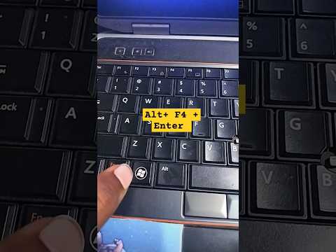 How to Shutdown Windows 11 Use For Keyboard Shortcut Key's#macnitesh#keyboardtricks#2025short