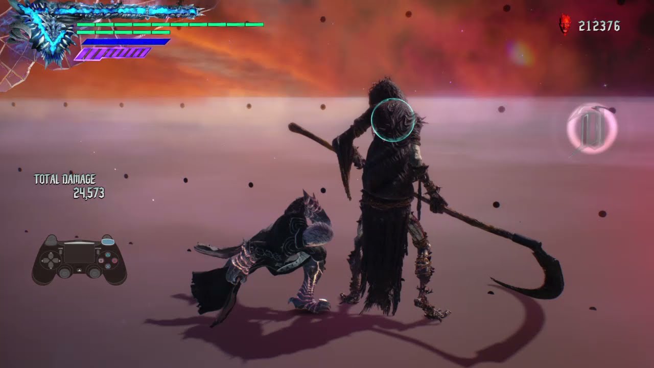 Devil May Cry 5: Combo Practice 4 Vergil