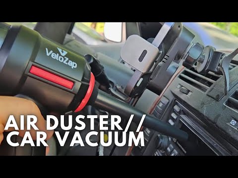 VeloZap 3-in-1 Air Duster | Computer Vacuum Cleaner | Keyboard Cleaner