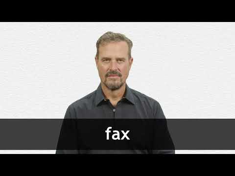 FAX definition and meaning | Collins English Dictionary