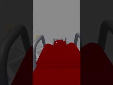 Going down a slide in SCP-3008 #roblox #capcut #scpshorts