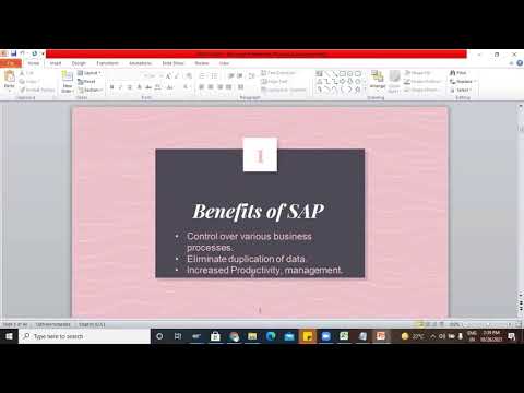 SAP Training Session - 1 (Hindi) | What is SAP? What is ERP?