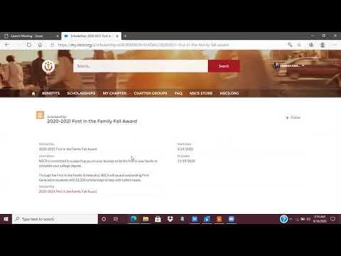 How to Apply for Scholarships in the NSCS Portal
