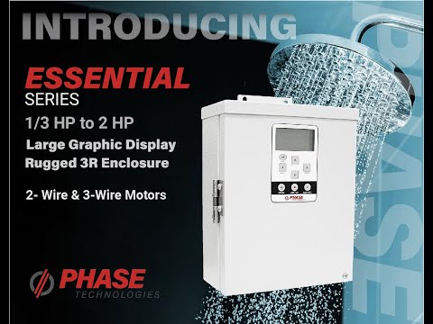 Essential Series Variable Frequency Drive (VFD) by Phase Technologies | Now Available