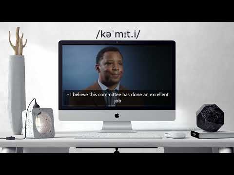 How to pronounce COMMITTEE | COMMITTEE Learn English and British Pronunciation