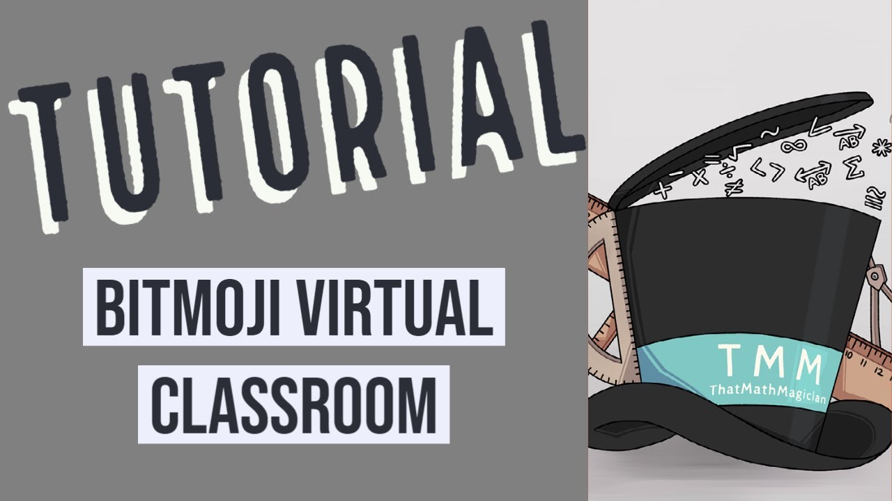 Bitmoji Virtual Classroom as a PDF
