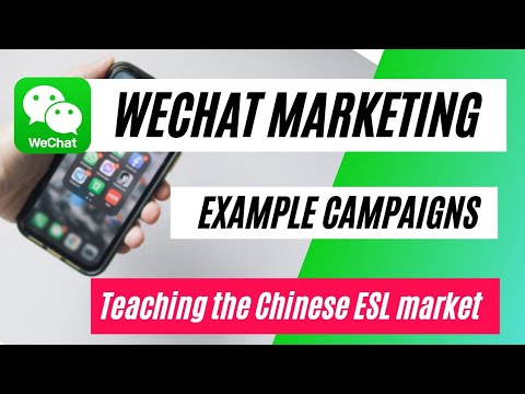 Example WeChat marketing campaigns – Abridge Academy