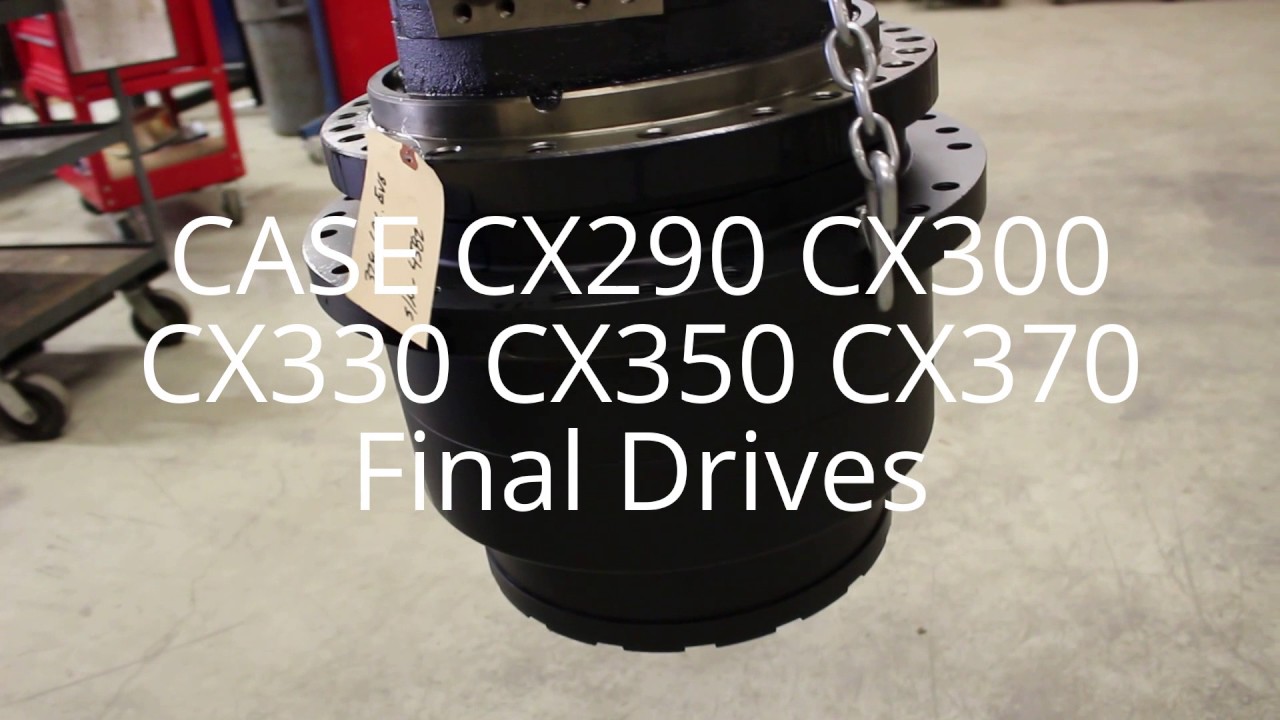CASE CX290 CX300 CX330 CX350 CX370 Final Drive Motors - For Sale