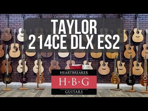 Taylor 214ce DLX ES2 Acoustic Guitar Product Demo