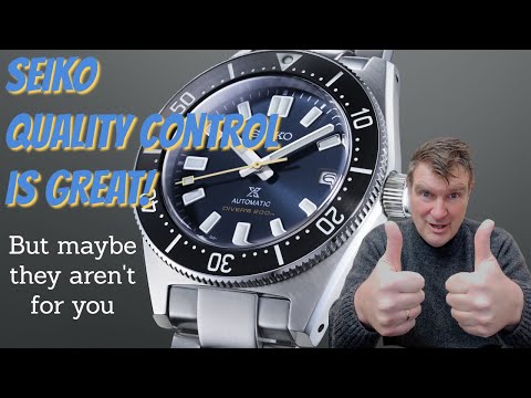 Seiko Quality Control is GREAT! (but maybe they arent for you) A not so obvious view of watches.