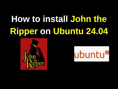 How to install John the Ripper on Ubuntu 24.04 LTS | Install the John the ripper on Ubuntu | 2024