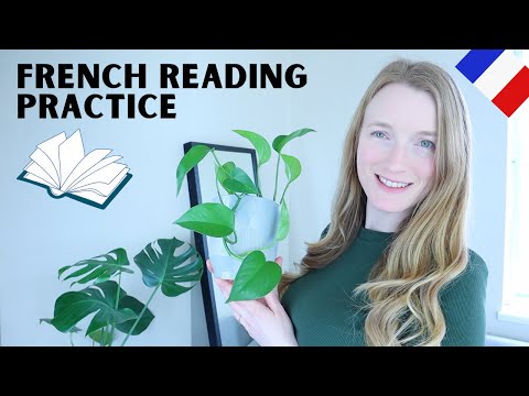 French Reading Practice - Les Plantes | How to read in French