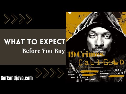 SNOOP DOGG CALI GOLD SPARKLING WINE REVIEW [Best Wine Under $20]