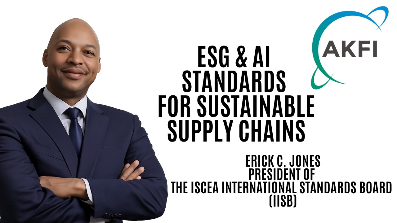 ESG & AI Standards for Sustainable Supply Chains