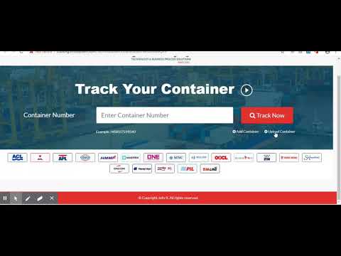 Robotic Container Tracking