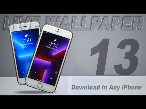 Get iPhone 13 Pro & 13 Pro Max Live Wallpapers in any iPhone - With Single Click.
