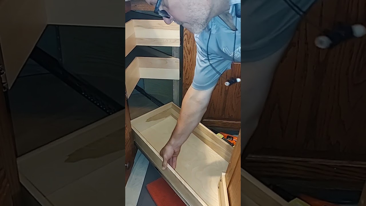 Revolutionize Your Kitchen: Lazy Susan to Slide-Out Conversion | Harmony Home Concept