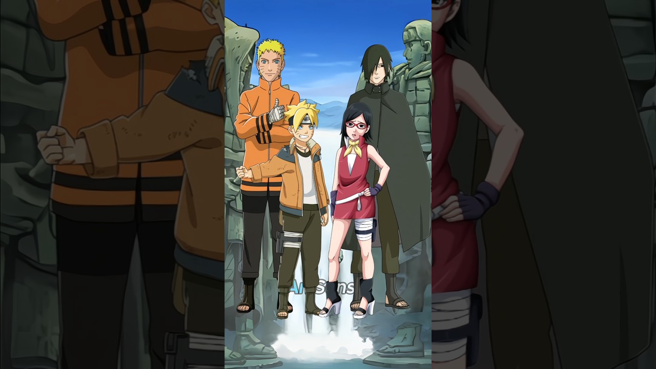 Naruto's Kids vs. Their Best Friend's Kids ✨️👶 !! #naruto #boruto