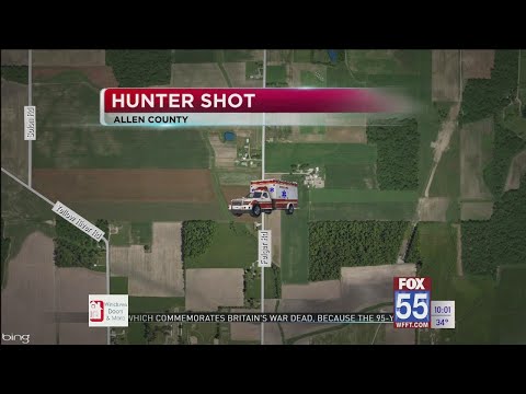Indiana DNR: Arcola man shot while hunting in Allen County Sunday morning