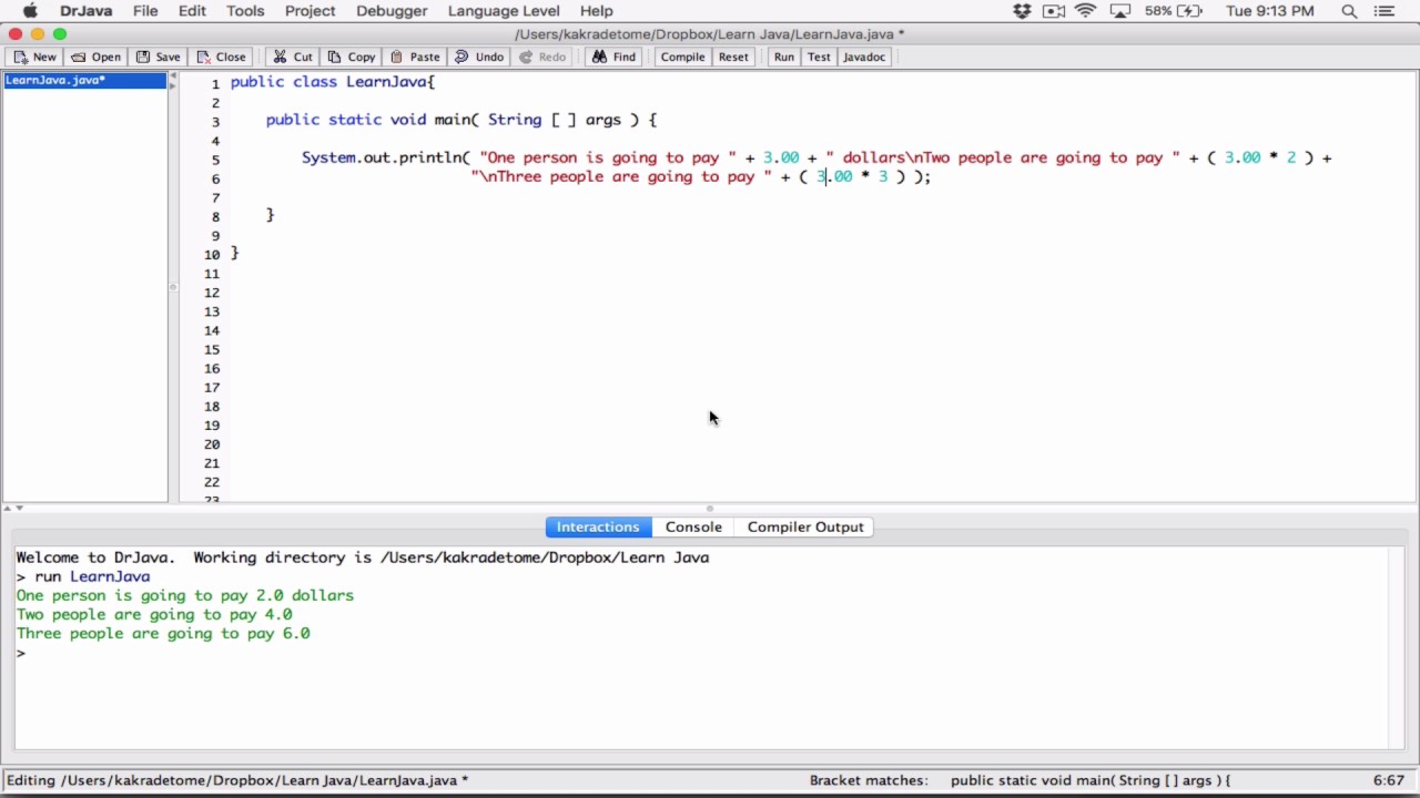 44. Constants - Learn Java