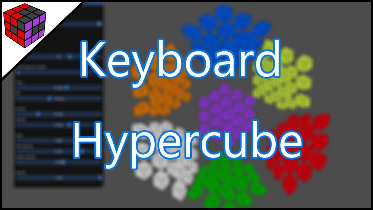 New Keyboard-Controlled Hypercube Program!