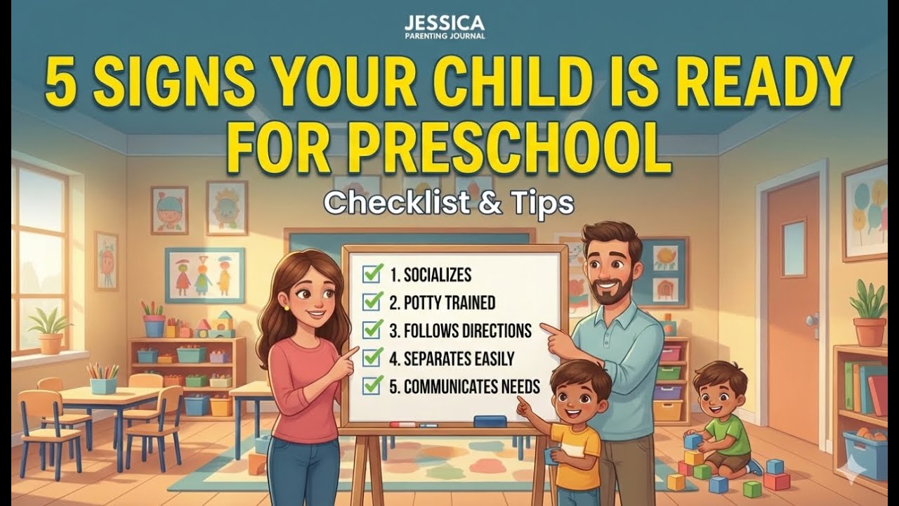 5 Signs Your Child Is Ready for Preschool | Preschool Readiness Checklist for Parents