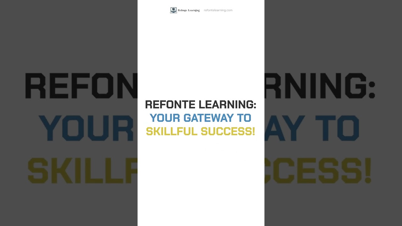 Unlock Your Potential with Refonte Learning