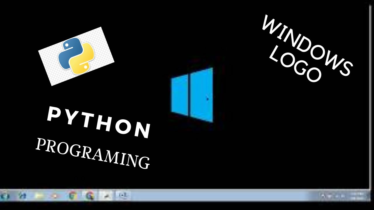 Windows Logo in python using turtle|Python Programming|