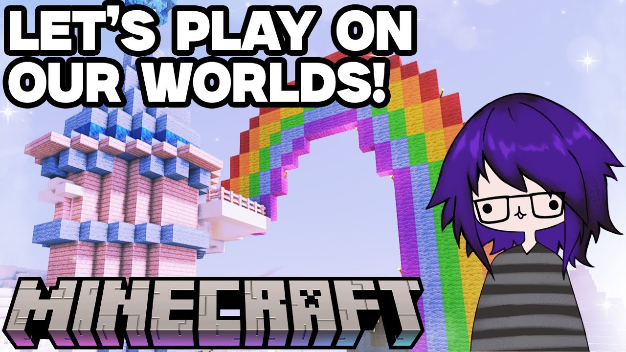 Working on the cloud castle again! Silly and fun Minecraft stream to hang out to! ◕⩊◕ ᯓ★
