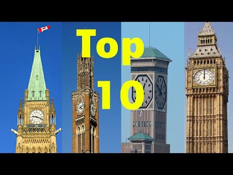 Top 10 Magnificent Clock Towers around the World !!