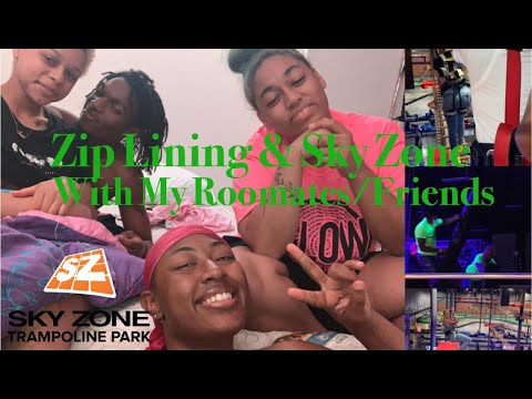 Going to Gizmos & Sky-Zone With My Roomies/Friends ( We almost DIED!) Ft: ItsNoble