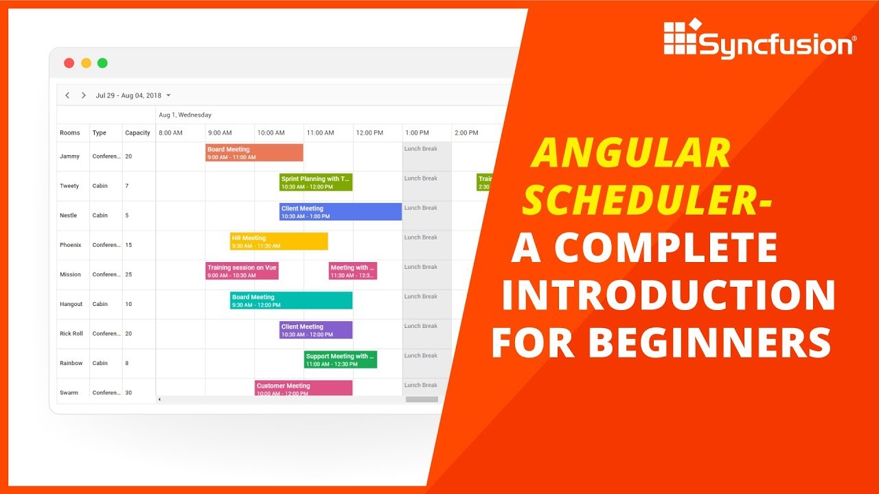 Angular Scheduler - A Complete Introduction for Beginners
