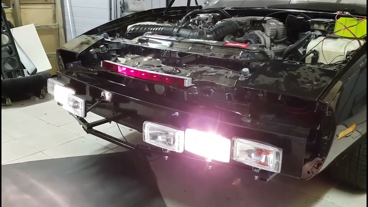Knight Rider KITT - Inside my workshop