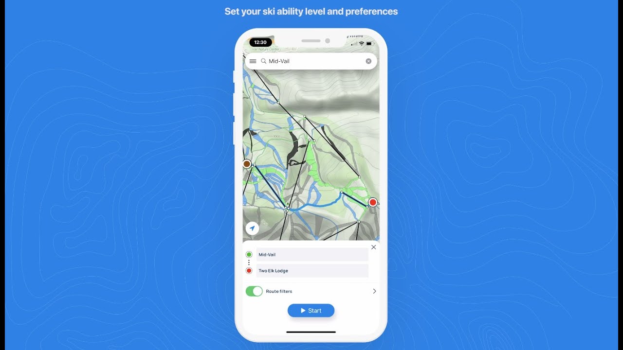 Snonav App Demo