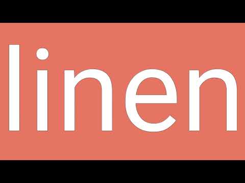 Linen Definition & Meaning