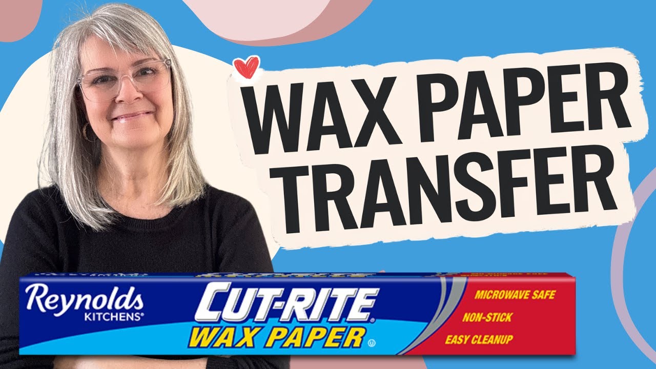 Transfer Words or Photos to Wood with Wax Paper