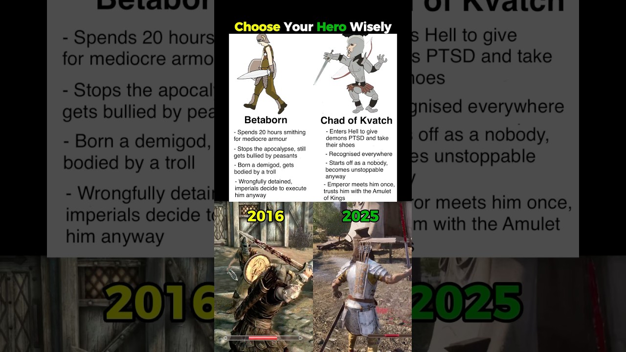 Choose Your Hero Wisely - Oblivion Remastered
