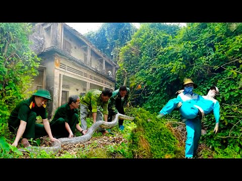 Cleaning Up an Abandoned House: The Deadly Trap - We Found a Demon Python in an Underground Cave