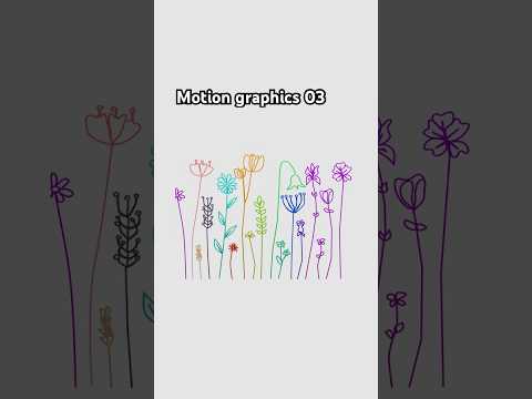 After effects plants line animation???? #youtube #shorts #aftereffects #graphicdesign #adobe