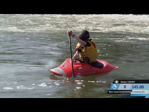 Robert Keary 2, Ireland - Canoe Preliminary / 2025 ICF Canoe Freestyle World Championships Plattling