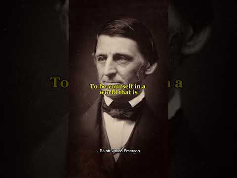 Quote from Ralph Waldo Emerson | The Philosophers Cult #shorts #quotes #philosophy