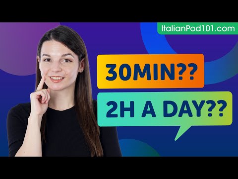 How many hours do you need to study Italian?