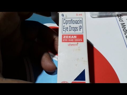 Zoxan Infection Eye/Ear Drops, 5 ml/bottle, Price from Rs.5.82/unit ...