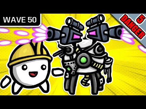Sniper Gun Builder Turret shoots 395 Bullets per Second | Brotato Abyssal Terrors